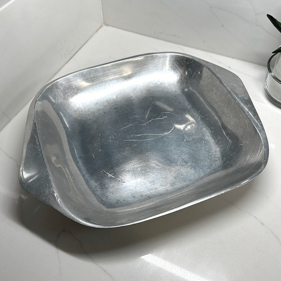 Nambe | Accents | Vintage Namb Tray Asymmetrical Model 55 Large Serving ...